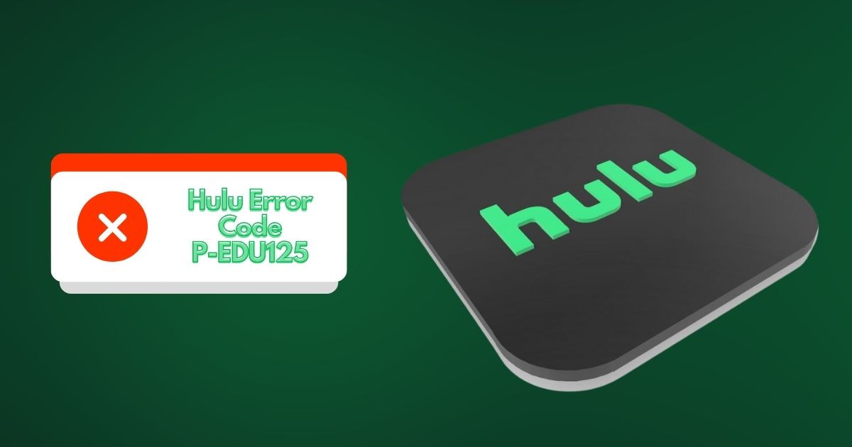 Understanding and Resolving Hulu Error Code P-EDU125: A Complete Guide - Burptech